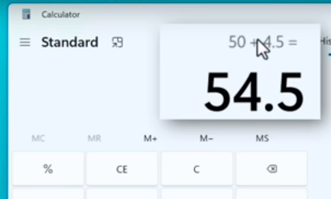 Calculation History Not Showing Completely · Issue 1958 · Microsoft Calculator · Github