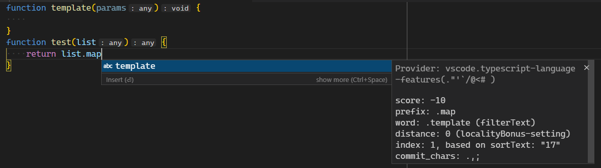 JavaScript auto completion can be triggered in unwanted places, which ...