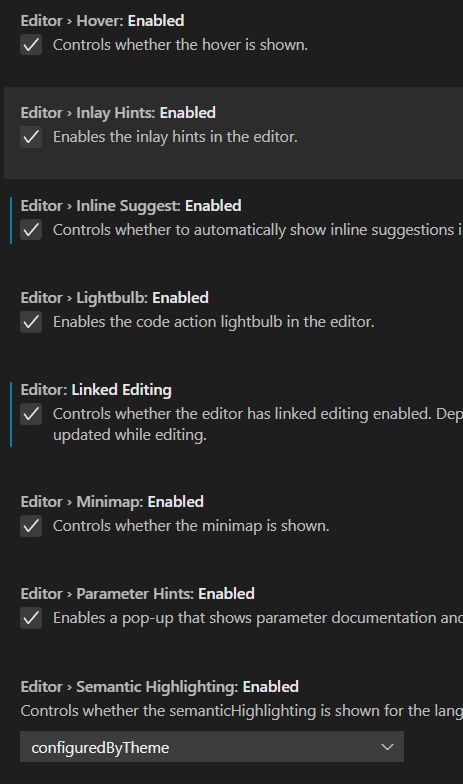 Bracket Pair Colorization Settings · Issue #132910 · microsoft/vscode · GitHub