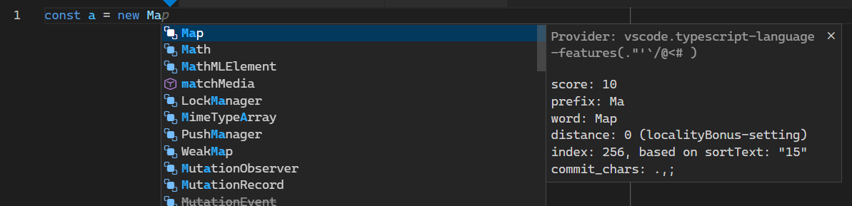 [mode:JavaScript] Unrelated input triggers insertBestCompletion · Issue ...