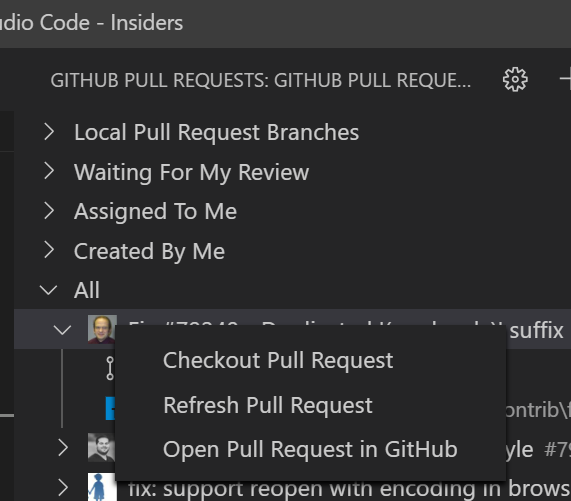 Custom tree right click broken · Issue #79224 · microsoft/vscode · GitHub
