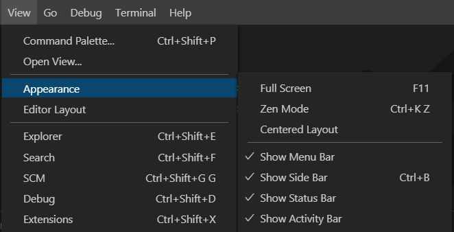 Icons for submenu indicators are missing · Issue #86951 · microsoft ...