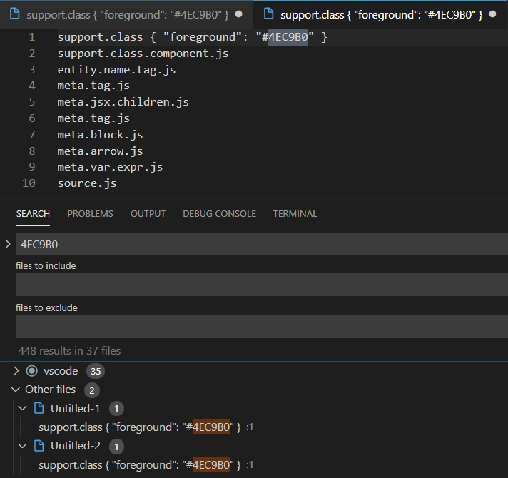 Untitled Editor Tab Name And Search Entry Differs · Issue 88969 · Microsoftvscode · Github 