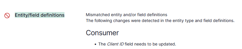 Consumer module mismatched entity/field definitions · Issue #207 · National-Forestry-Authority ...