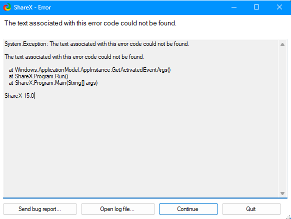 Sharex Doesnt Open At Startup · Issue 6865 · Sharexsharex · Github 