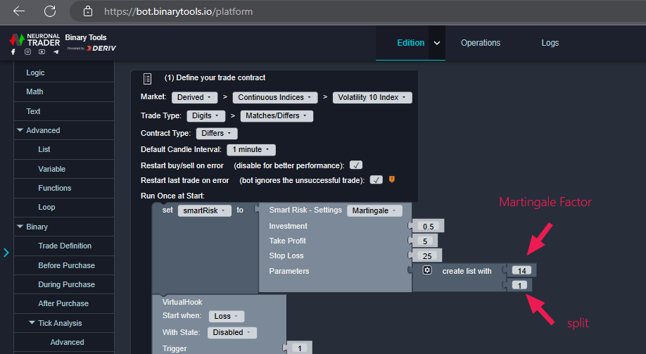 Digit Differ 0 · Issue 3921 · Binary Com Binary Bot · Github