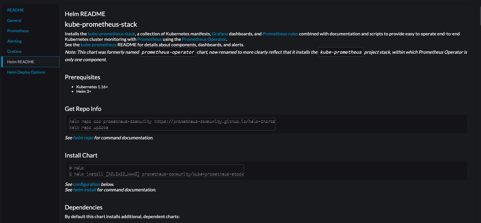 Style for displaying Markdown code block in Helm Readme is unreadable · Issue #2867 · rancher ...