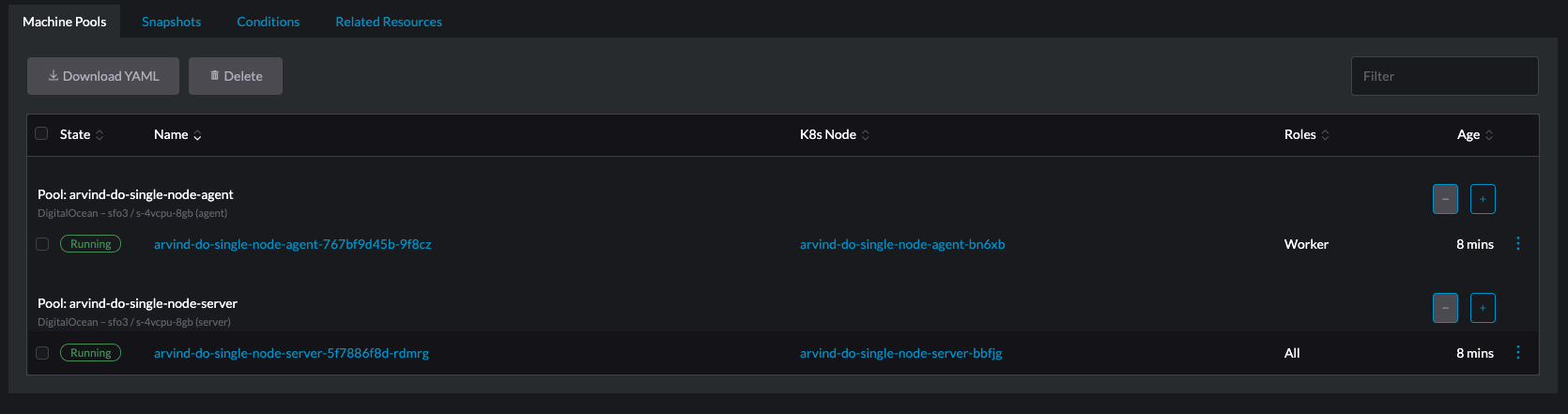 Unable to provision RKE2 cluster in master with separate etcd, controlplane, and worker nodes ...