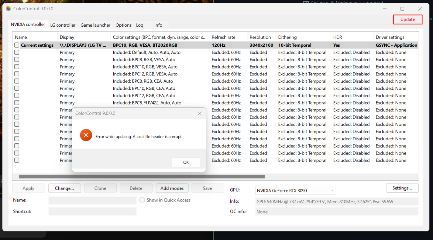 Can't update to new version (via update button) · Issue #204 · Maassoft ...