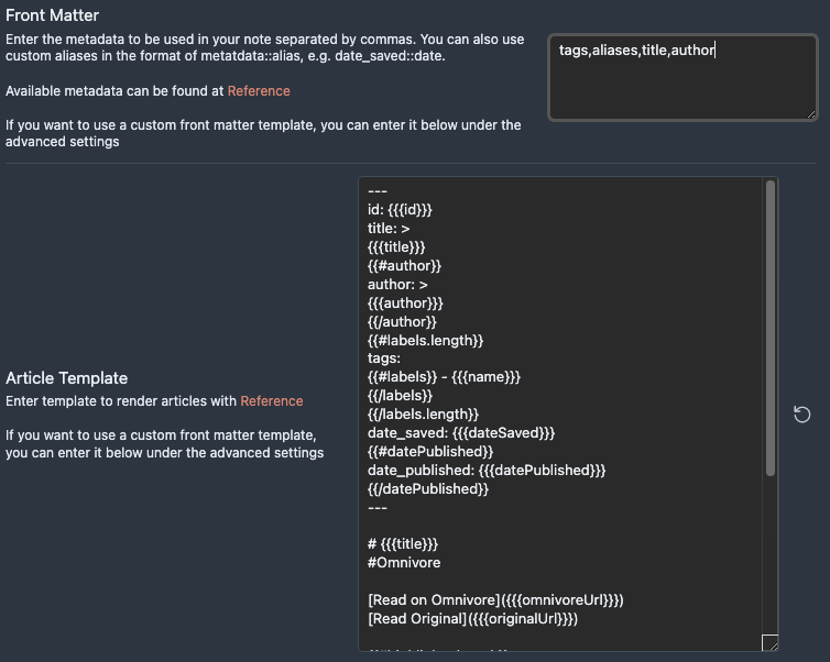 Tags label not rendering in YAML front matter despite inclusion in template and front matter ...