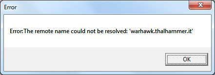 Error: The remote name could not be resolved: 'warhawk.thalhammer.it' · Issue #3 · warhawkreborn ...