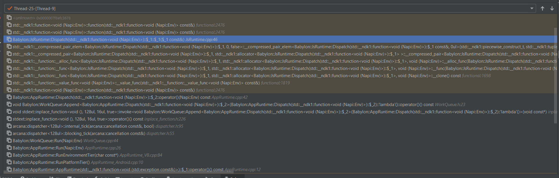 [ANDROID] Crash with Fatal signal 11 · Issue #1023 · BabylonJS/BabylonNative · GitHub