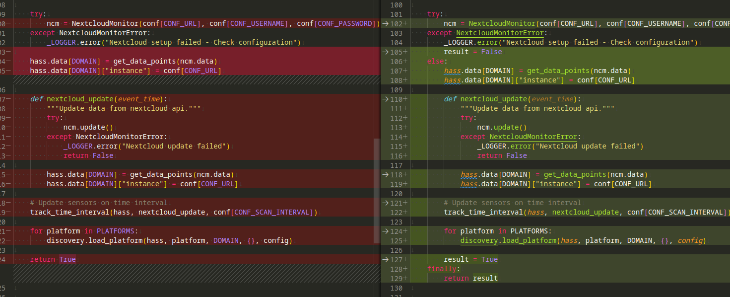 Nextcloud: UnboundLocalError: local variable 'ncm' referenced before ...