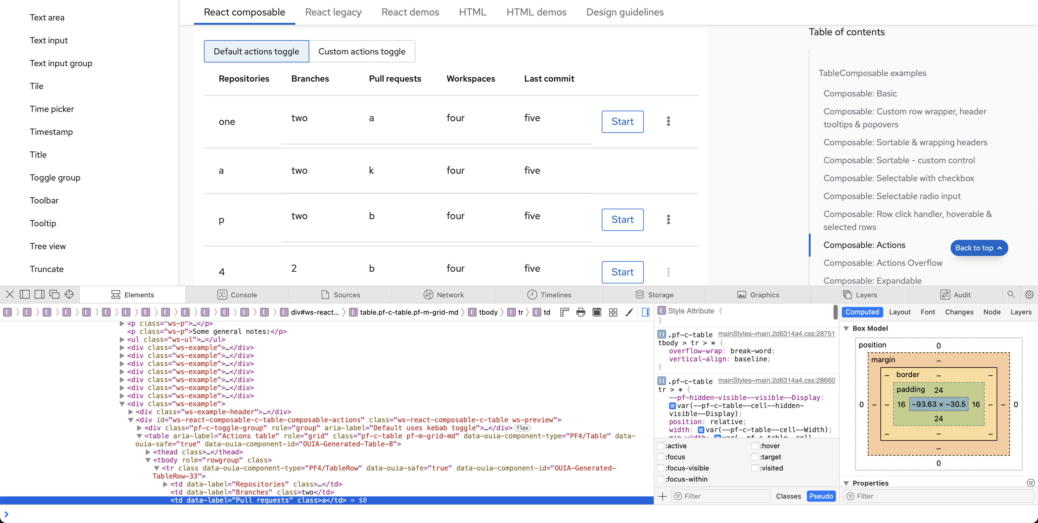 Bug - [Table] - [weird borders in Safari] · Issue #5173 · patternfly/patternfly · GitHub