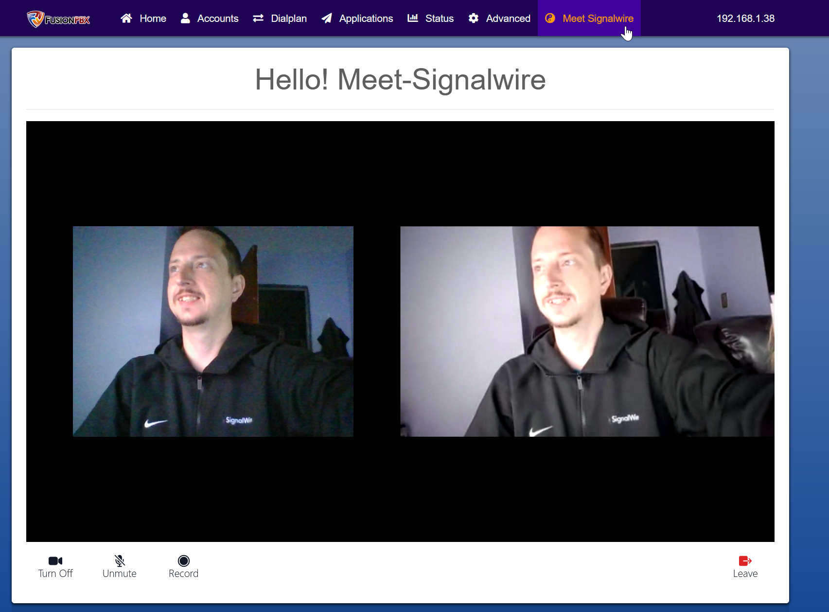 GitHub - Len-PGH/meet-signalwire: Visit https://signalwire.com