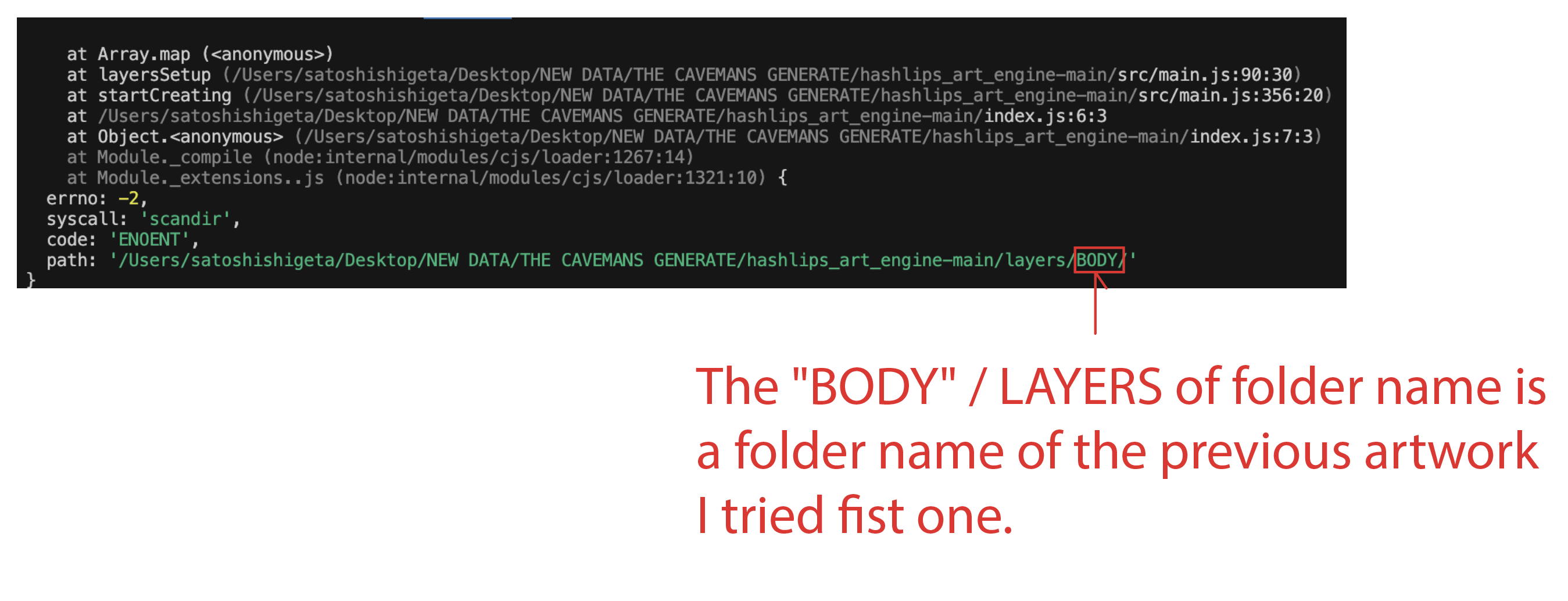 I need help!🙏 · Issue #1557 · HashLips/hashlips_art_engine · GitHub