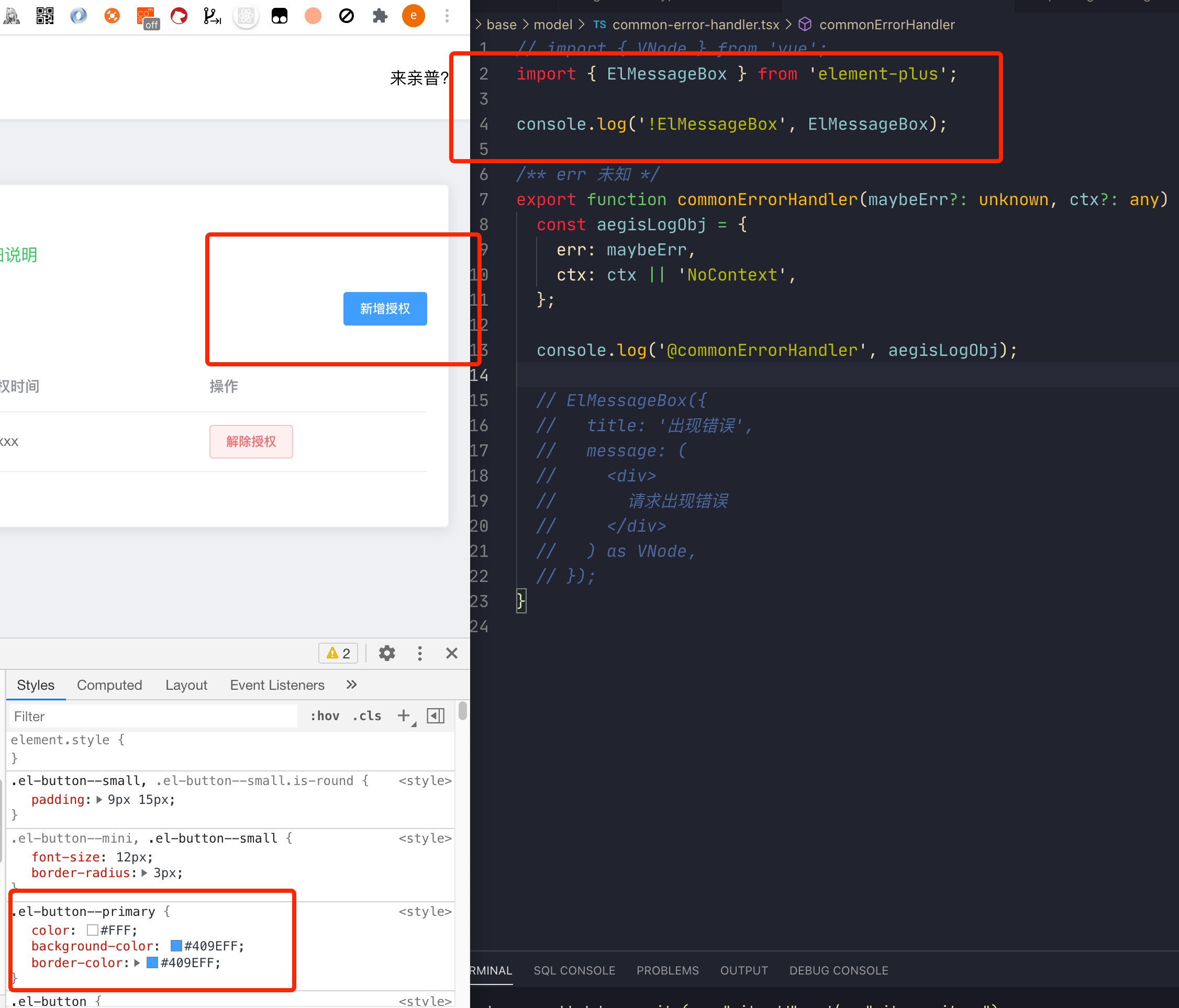 [bug Report] Element Variables Scss Doesn T Work When Importing Elmessagebox · Issue 1371