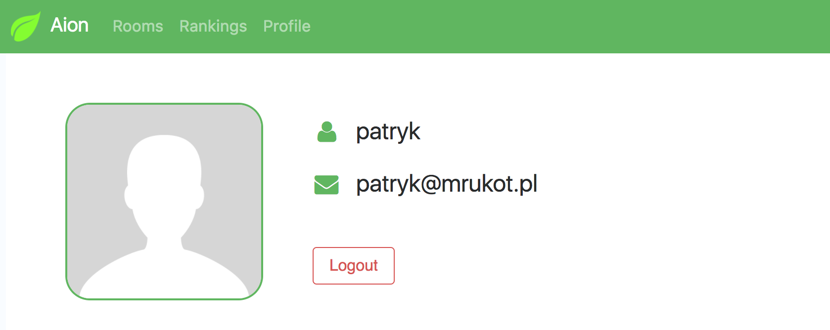 feat: Style profile page by pmrukot · Pull Request #181 · forcecraft/aion · GitHub