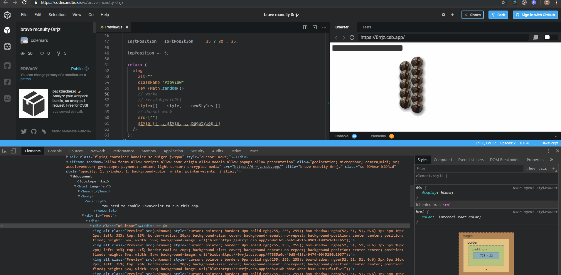 Backgroundimage Url Triggers Re Render On All Elements Where Src Does Not · Issue 16187