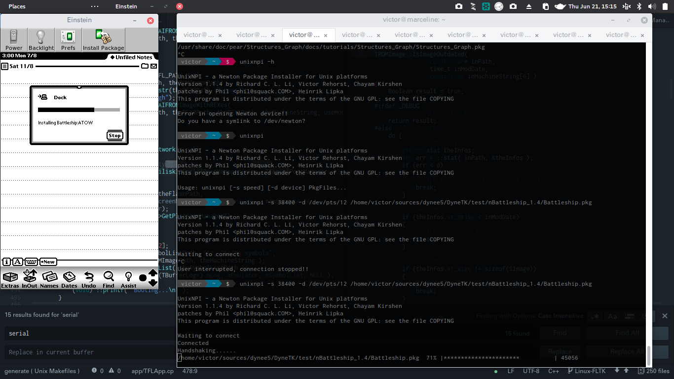 Linux 2018 release · Issue #45 · pguyot/Einstein · GitHub