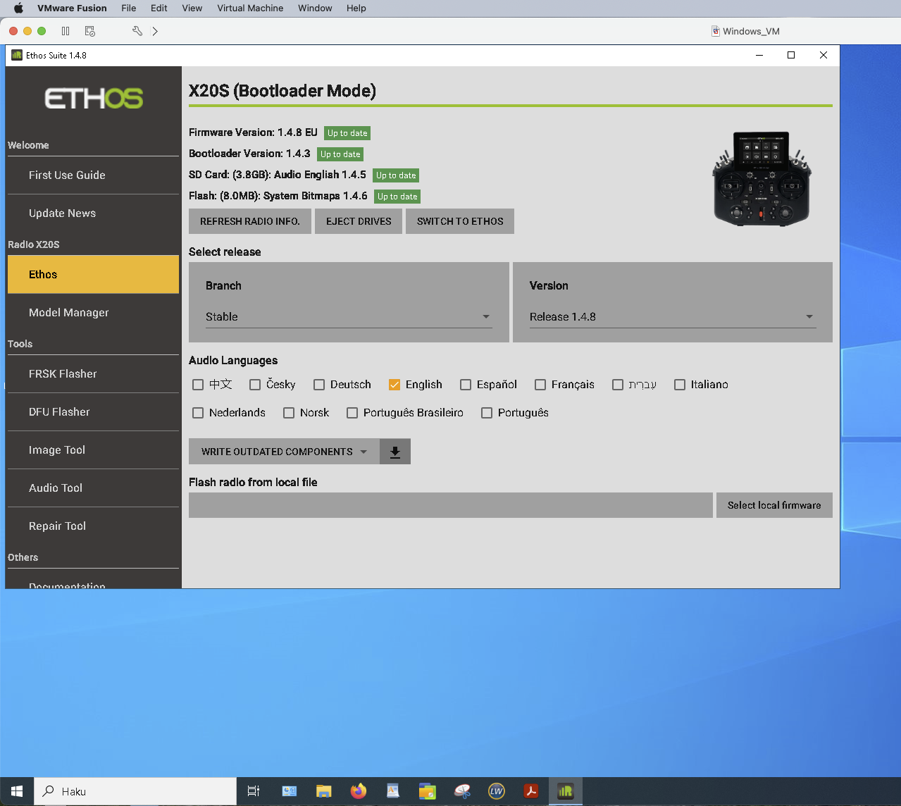 ETHOS Suite (macOS version) Cannot read my brand new X20S · Issue #2593 · FrSkyRC/ETHOS-Feedback ...