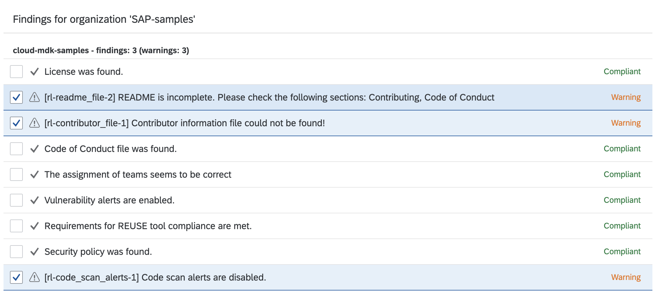 [rl-assigned_teams-2] Violation against OSS Rules of Play · Issue #27 · SAP-samples/cloud-mdk ...