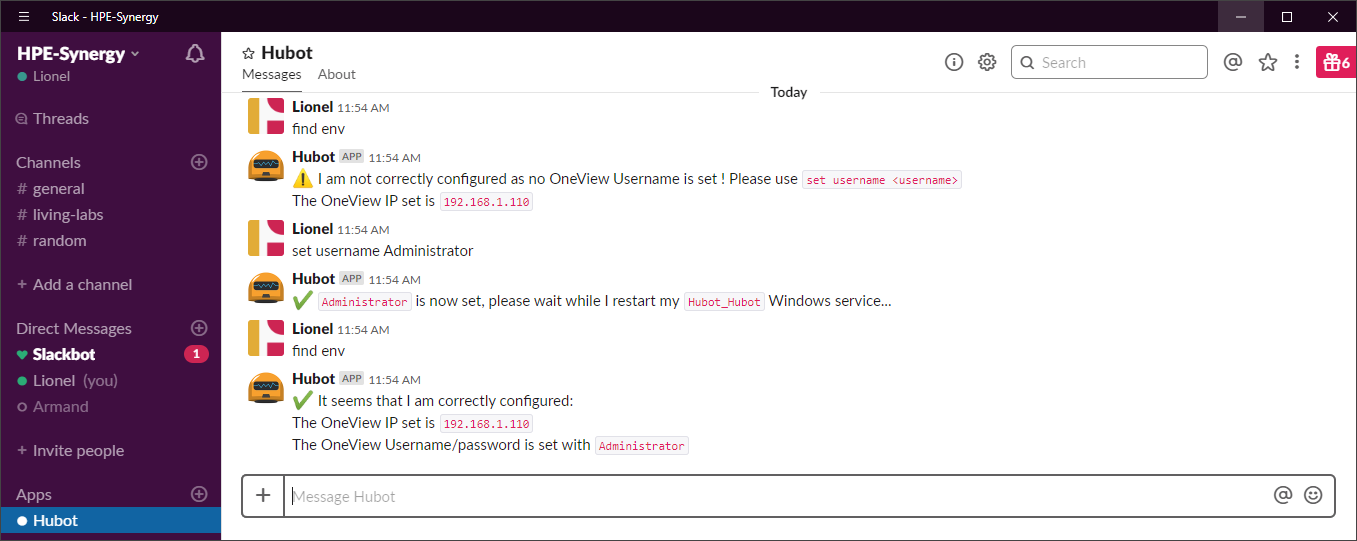 GitHub - jullienl/HPE-Synergy-ChatOps-Slack-Integration: ChatOps ...