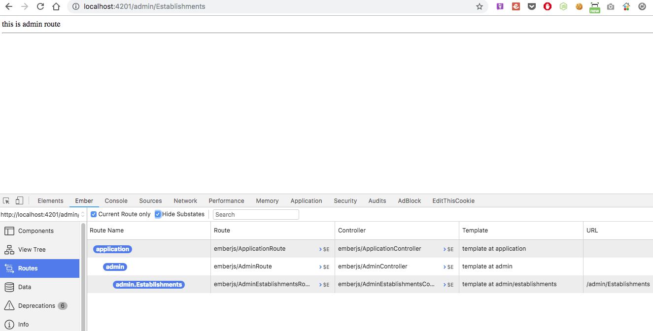 Maybe A Bug With Nested Routes · Issue 51 · Ember Cli Ember Octane Blueprint · Github