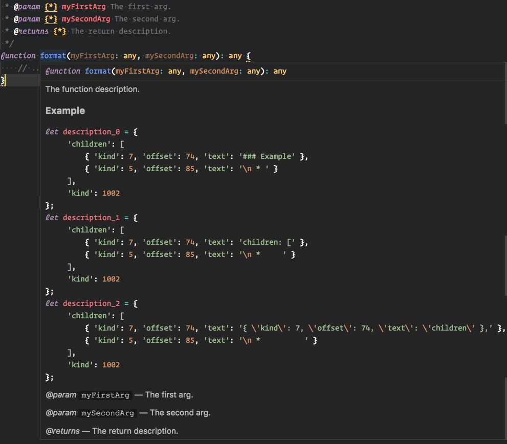 Preserve the doc indentation in the popup window · Issue #563 · bmewburn/vscode-intelephense ...