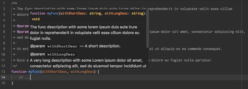 Improvements to hover/completion documentation · Issue #569 · bmewburn/vscode-intelephense · GitHub