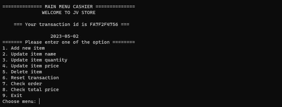 GitHub - Jusvita/Python-Project-Pacmann---Super-Cashier: Project ini dibuat oleh Jusvita sebagai ...