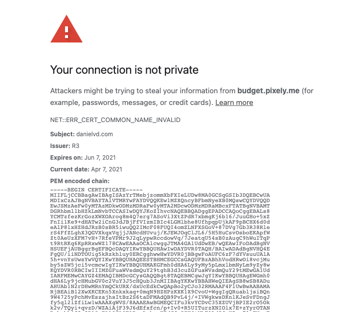 SSL certificate of https://budget.pixely.me/ is broken · Issue #289 · range-of-motion/budget ...
