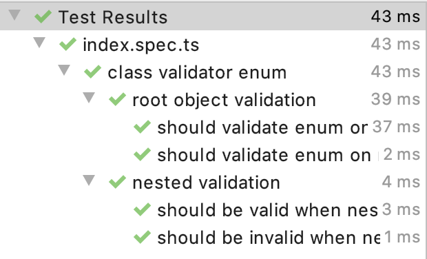 Question Using An Enum Property · Issue 85 · Typestackclass Transformer · Github 