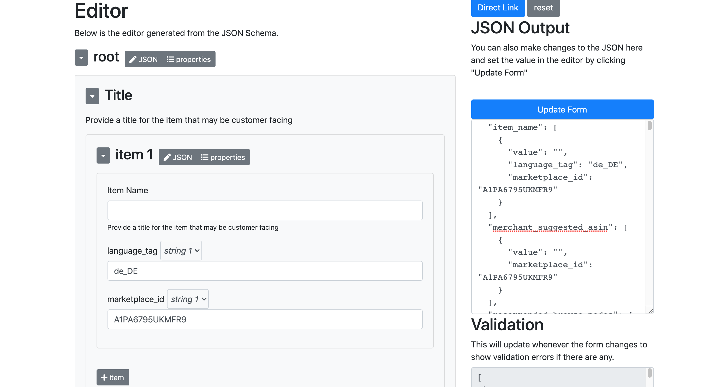 #help how to Modify the package to work for a complex JSON-Schema ...