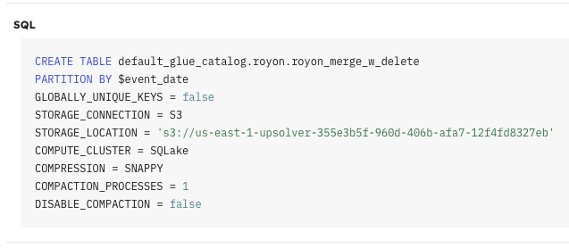 "primary_key" property should be "unique_key" · Issue #6 · Upsolver/dbt-upsolver · GitHub