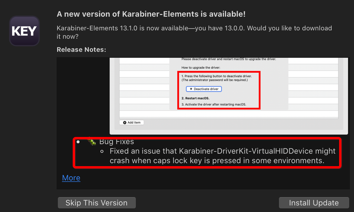 Keyboard freezing forcing a restart · Issue #2035 · pqrs-org/Karabiner-Elements · GitHub