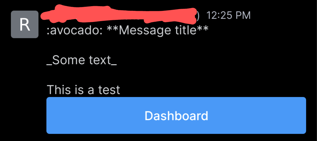 Mobile app ignores markdown with included action button(s) · Issue #5044 · RocketChat/Rocket ...