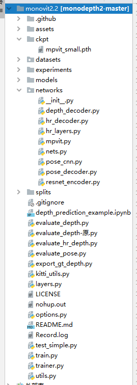 Could you please give me the complete code ? · Issue #19 · zxcqlf/MonoViT · GitHub