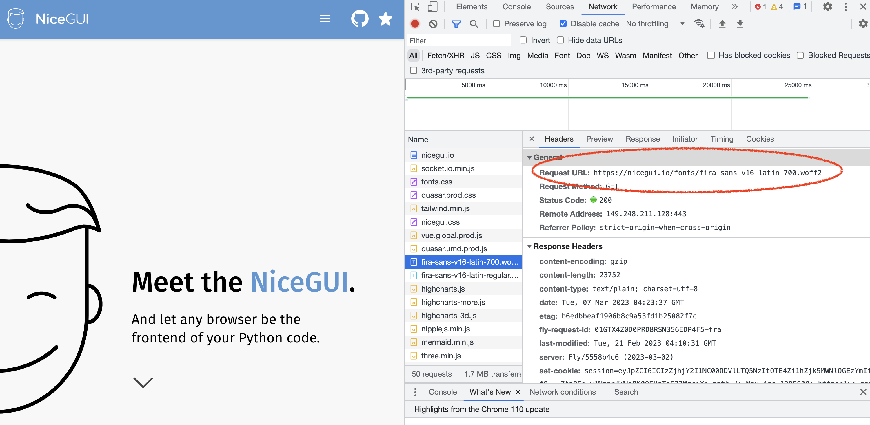 Strange Font on nicegui.io · Issue #462 · zauberzeug/nicegui · GitHub