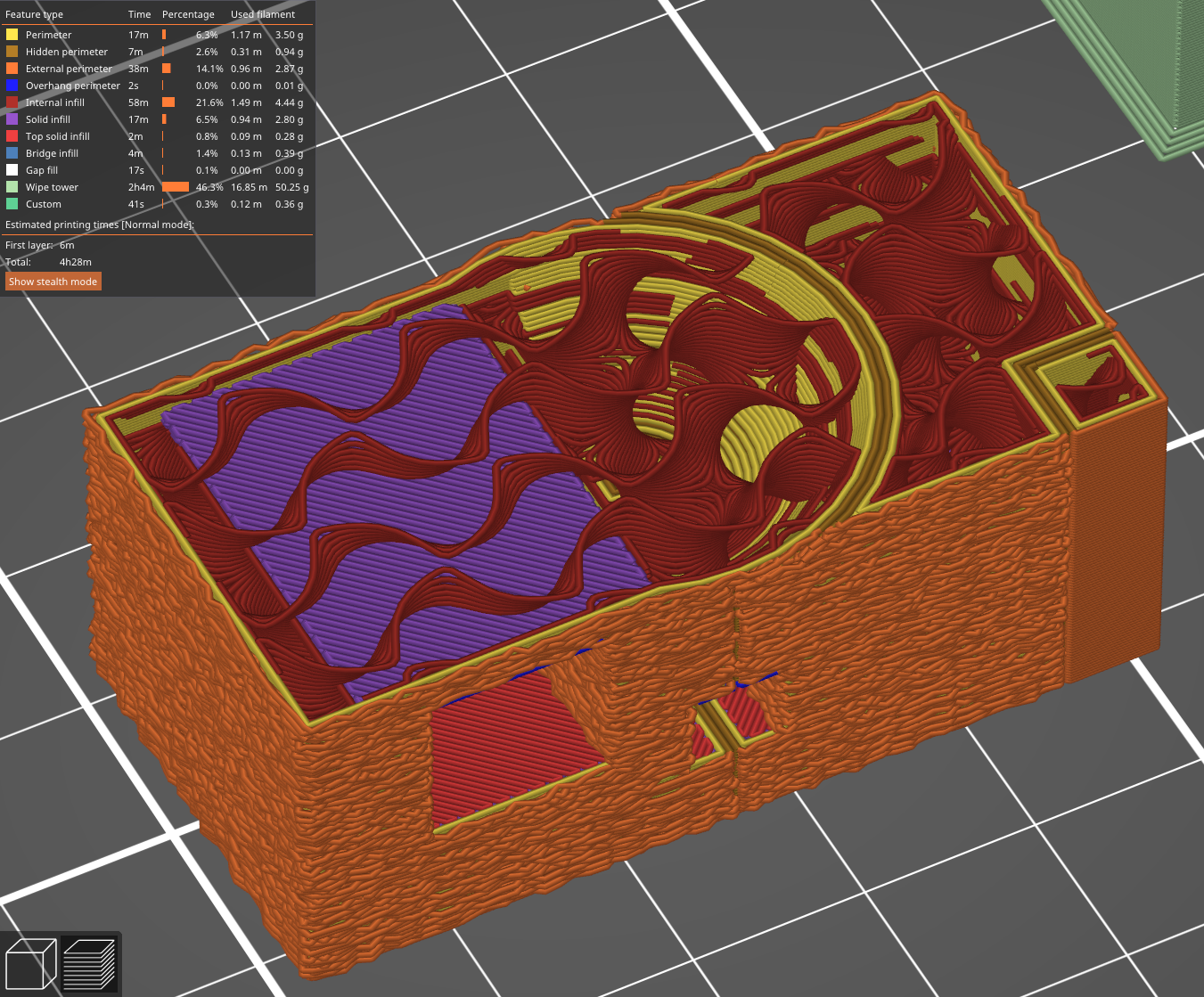 MMU Painting Feature Request: Add option to hide seams in "internal" external perimeters · Issue ...