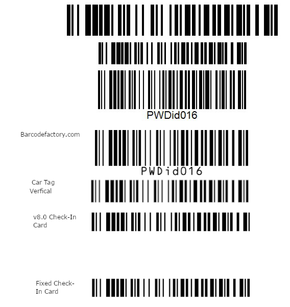 Barcode Generation · Issue #271 · jeffpiazza/derbynet · GitHub