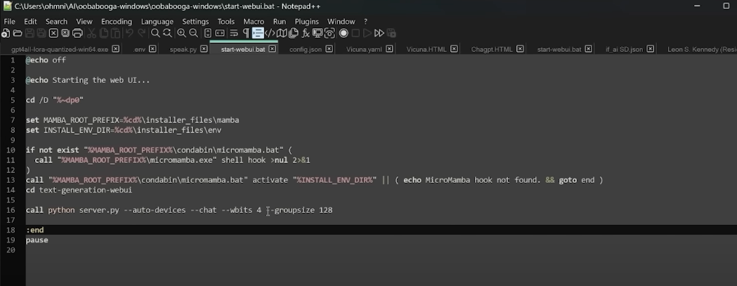 Argument in Text ++ is different. · Issue #1429 · oobabooga/text ...