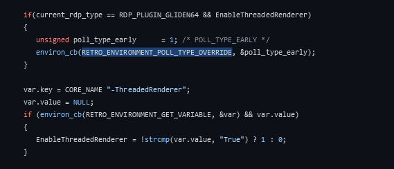 Threaded renderer disables input poll · Issue #483 · libretro/mupen64plus-libretro-nx · GitHub