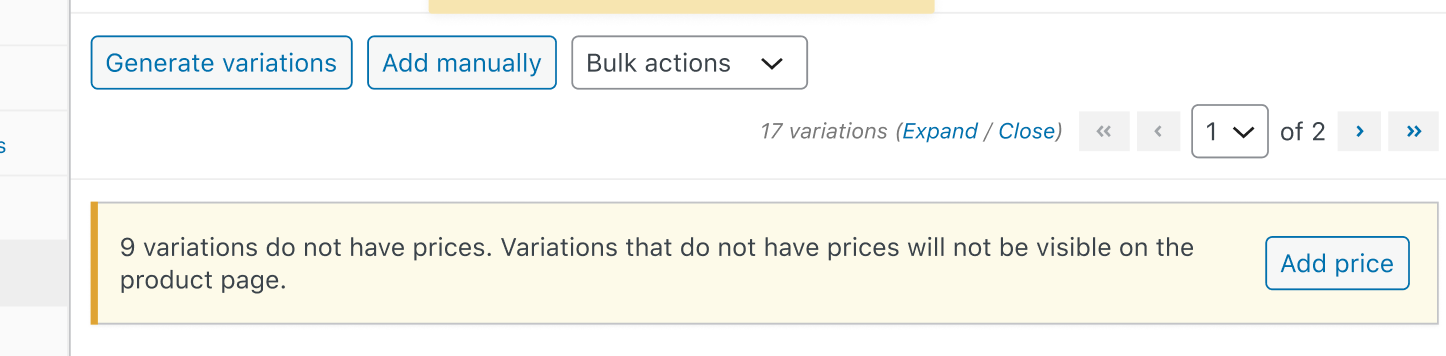 [Enhancement]: Change variations dropdown menu visibility · Issue #37148 · woocommerce ...