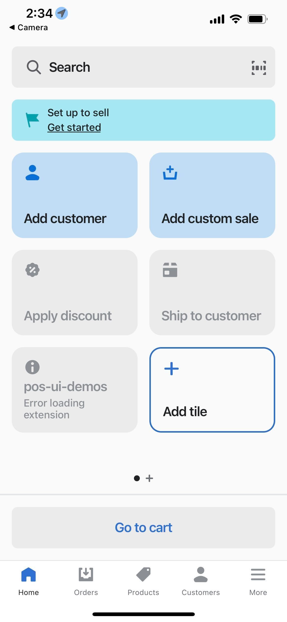 Pos Ui Extensions Issue Testing Getting Started App With Mime Type Is Not Executable 