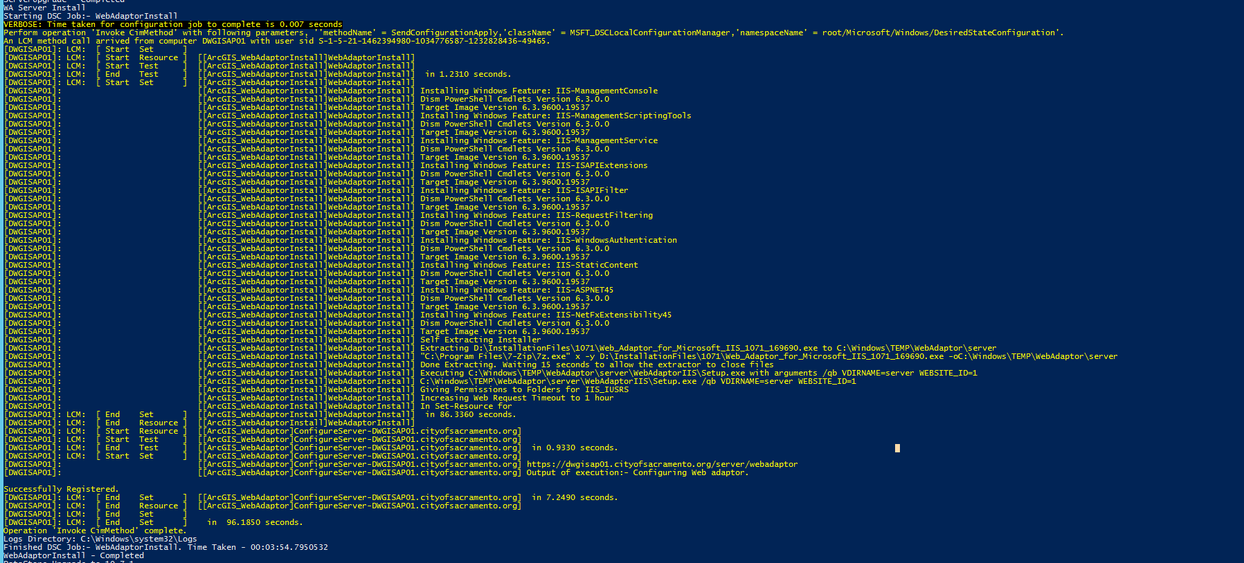 Upgrade Doesnt Install Wa · Issue 228 · Esriarcgis Powershell Dsc
