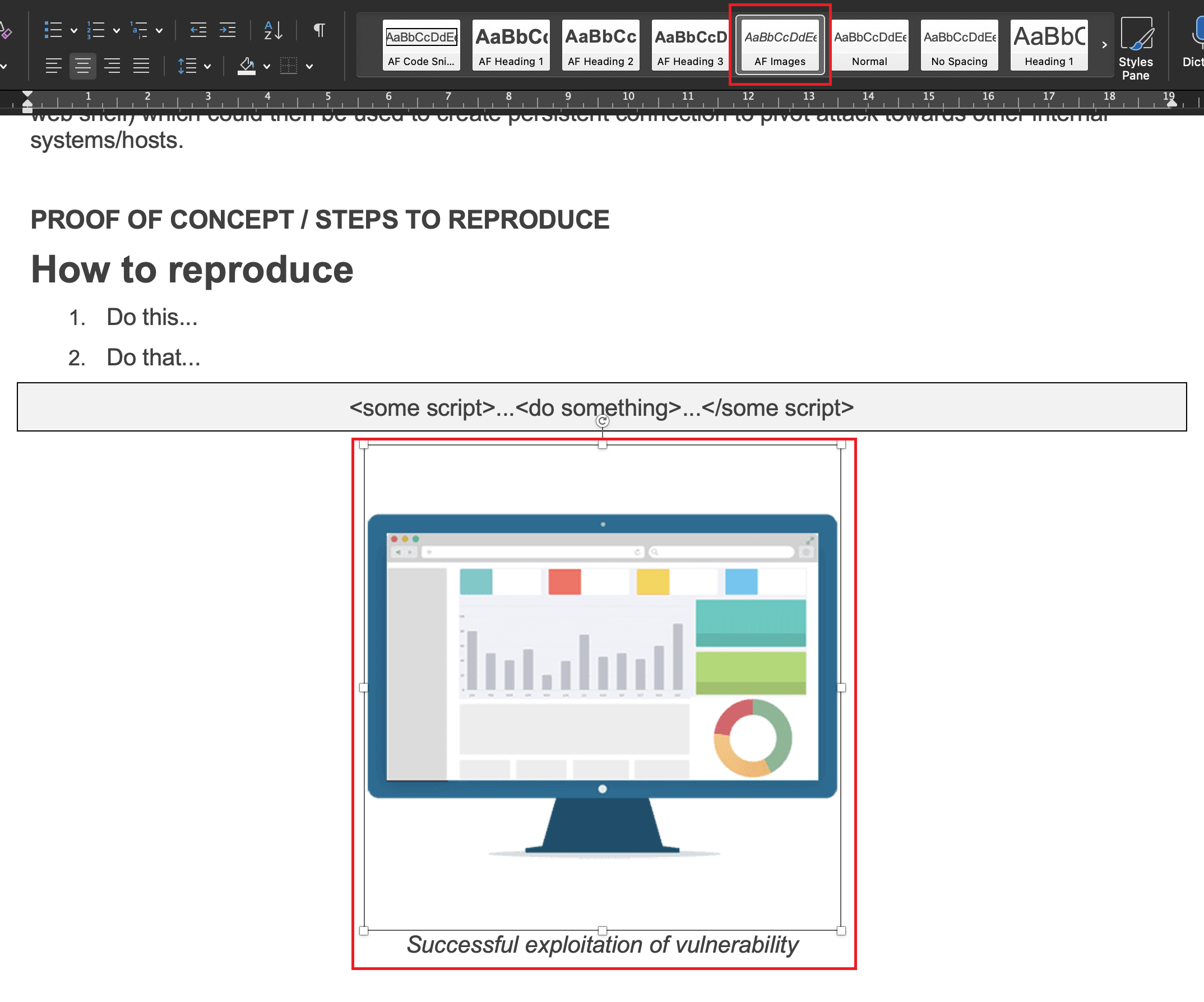 Centering images and captions automatically · Issue #13 · AttackForge/ReportGen · GitHub