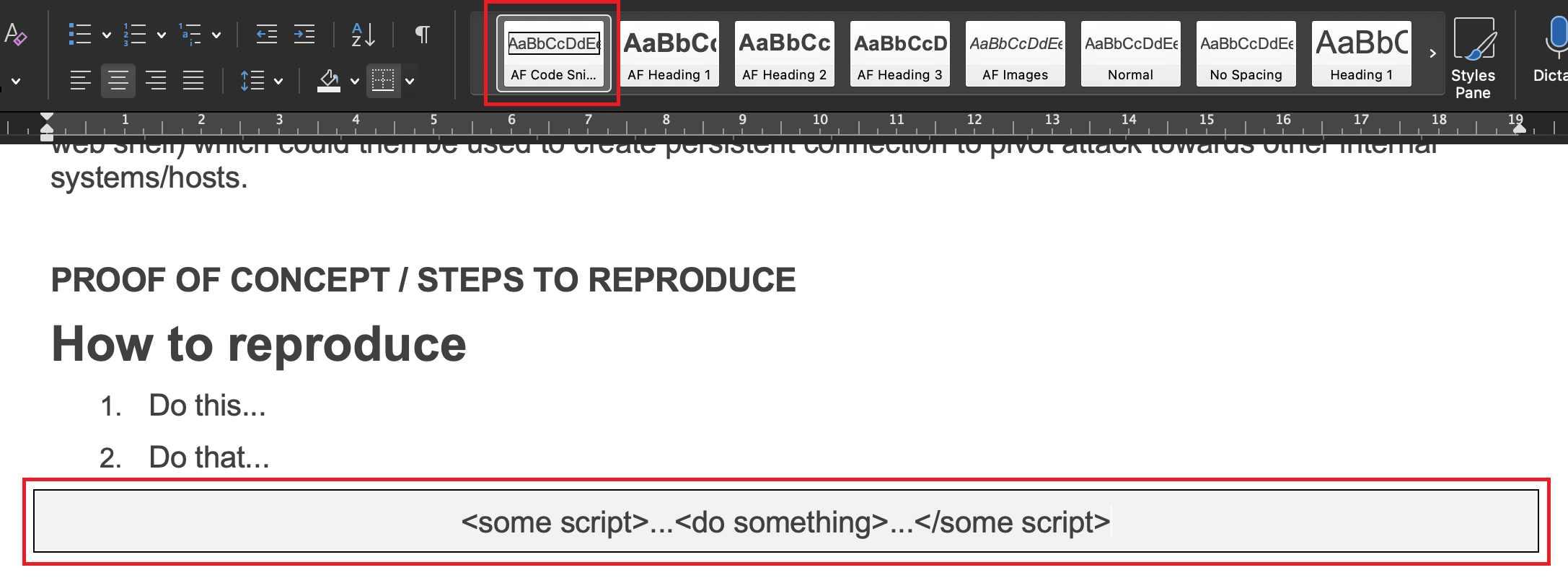 Code Block Formatting Issue 15 AttackForge ReportGen GitHub Code Block Formatting Issue 15 AttackForge ReportGen GitHub