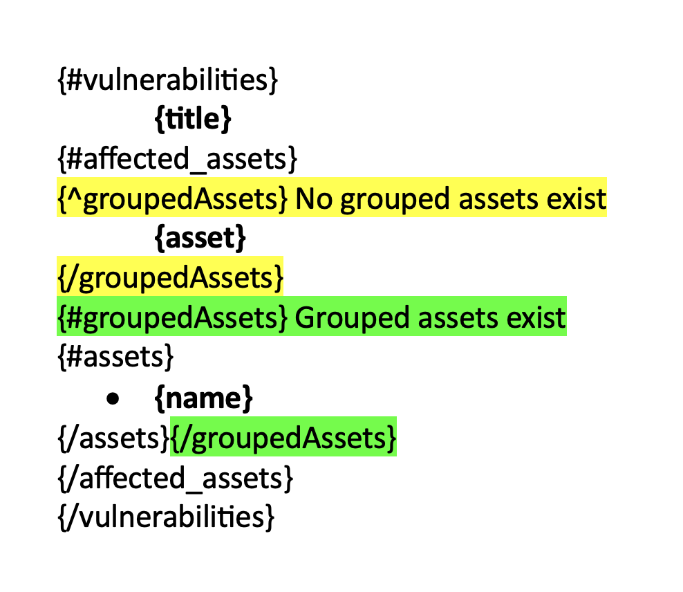 Grouped Assets on Vulnerabilities · Issue #28 · AttackForge/ReportGen · GitHub