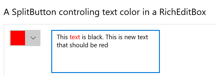 Colors in SplitButton sample don't always work as expected · Issue #139 · microsoft/WinUI ...